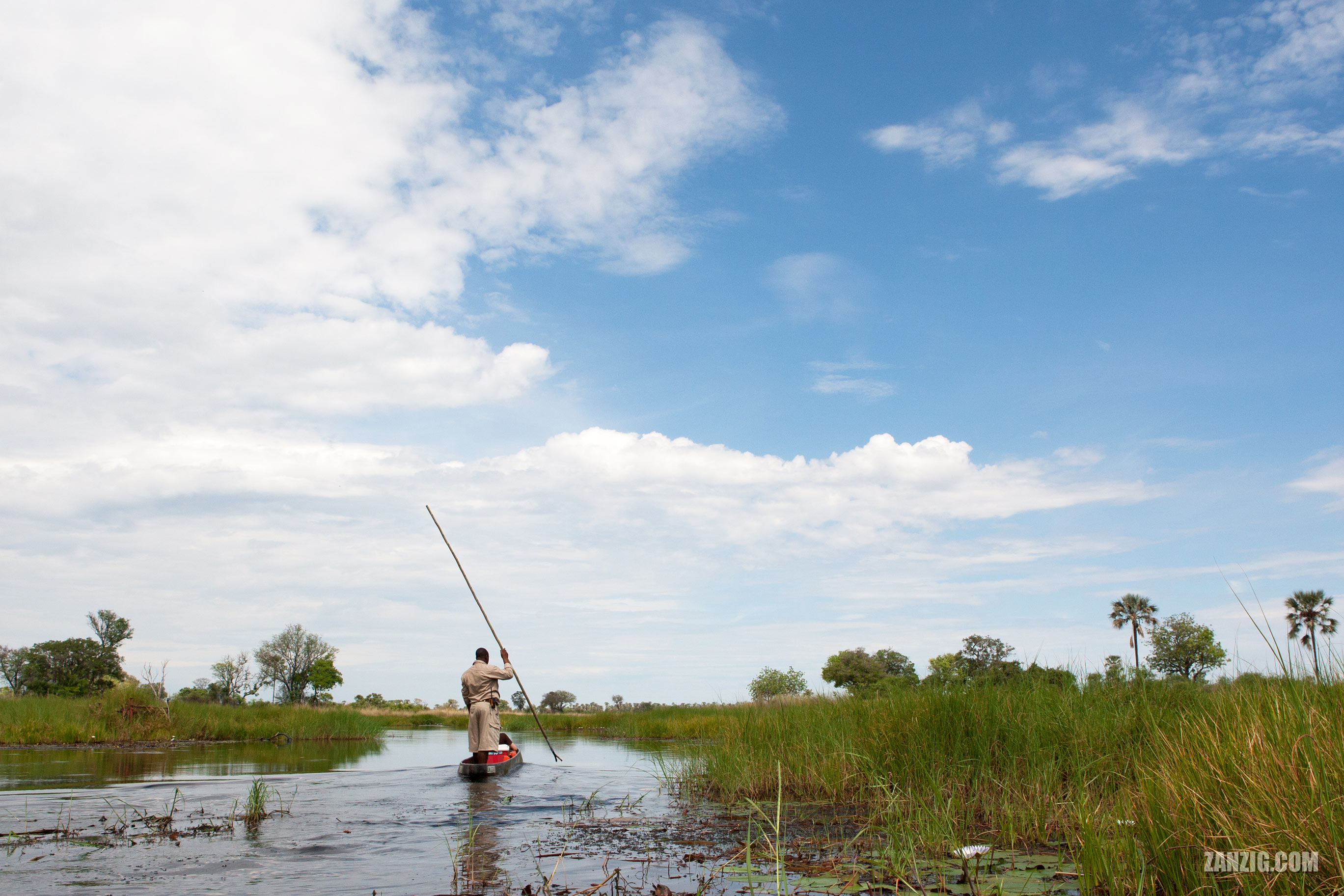 Canoe Excursion, Okavango Delta, Botwana – Zanzig.com Photo Hub