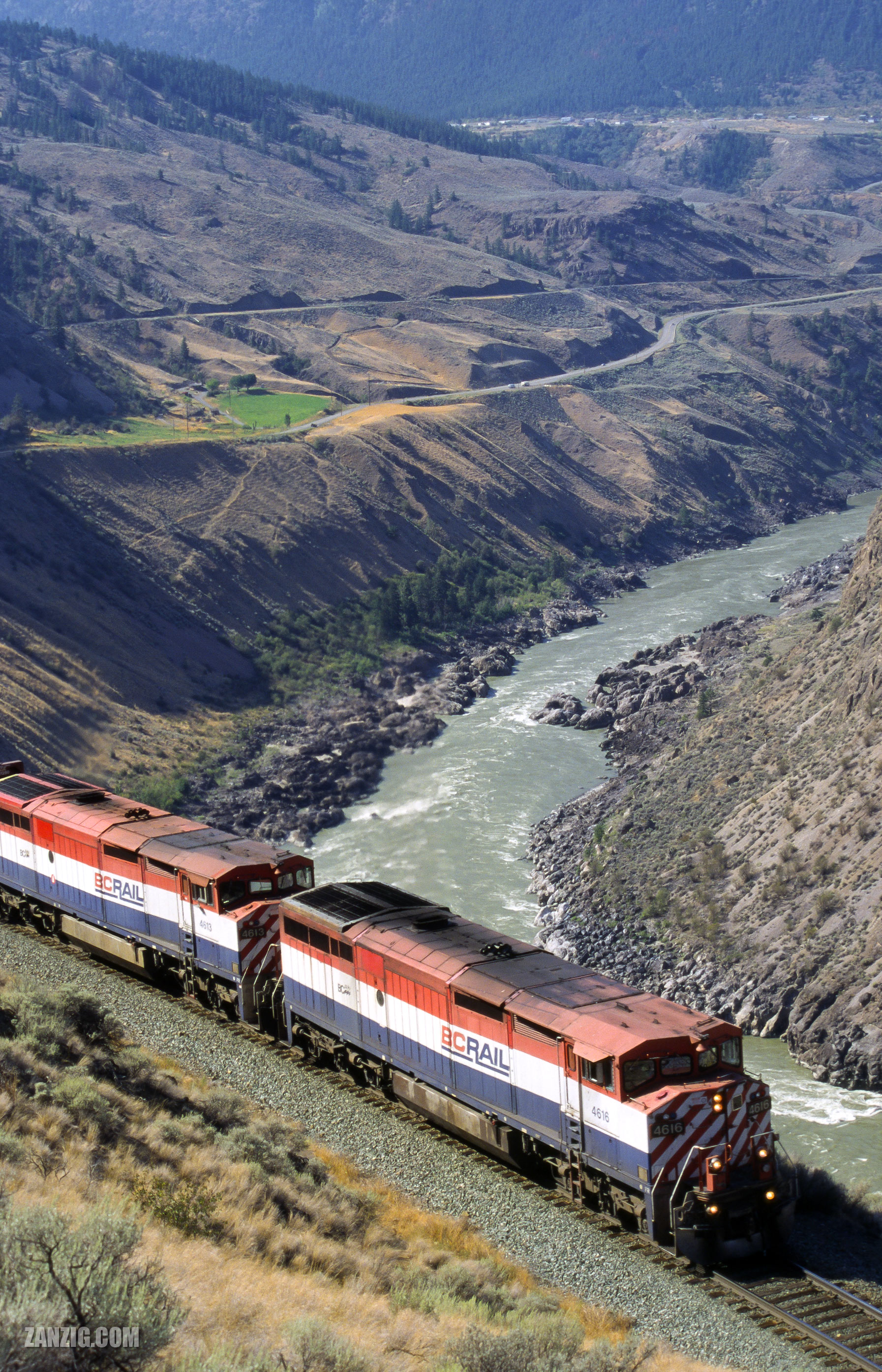 BC Rail Train, British Columbia – Zanzig.com Photo Hub